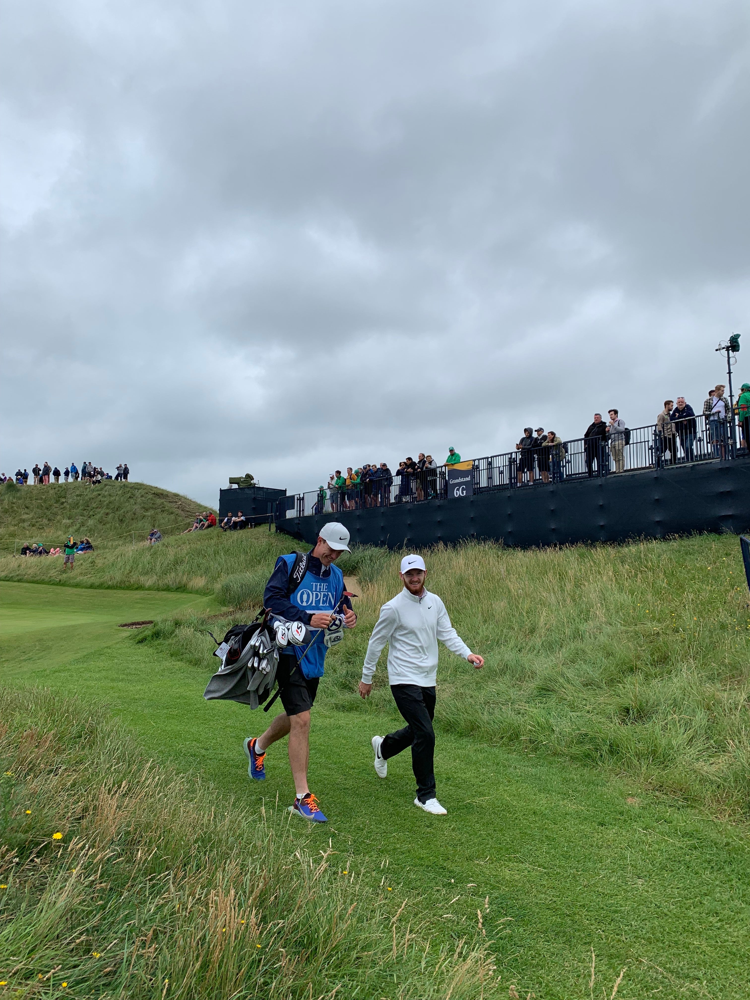 What I learned caddying at The Open – short side